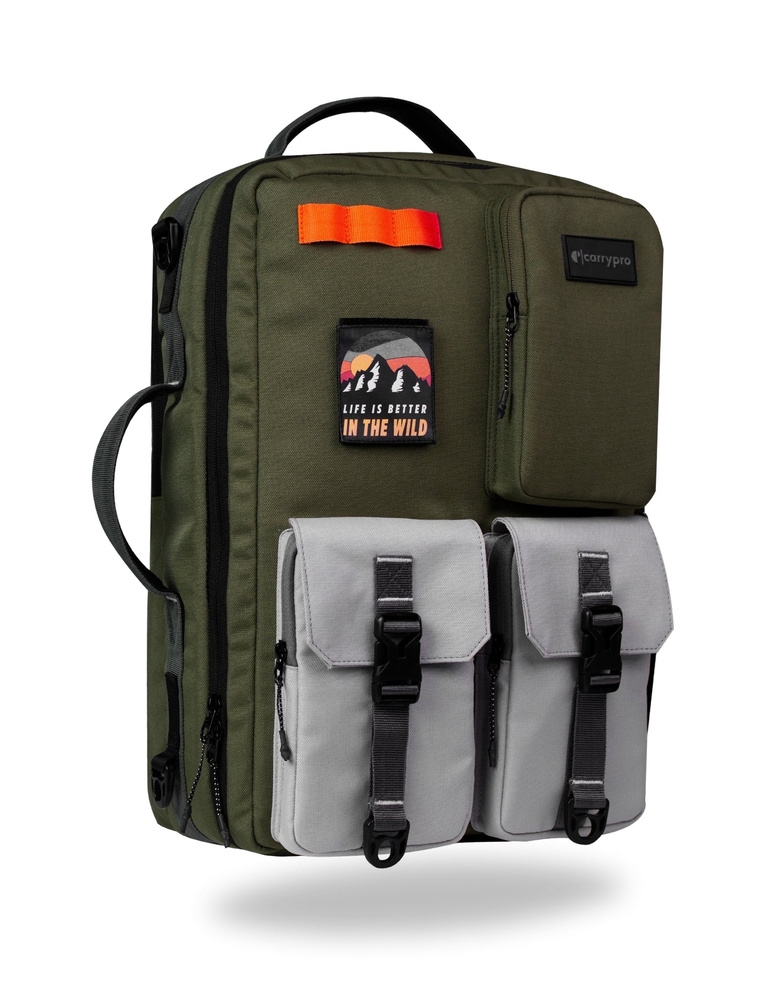 The Pro Overnighter 30 litre backpack/bag with Raincover