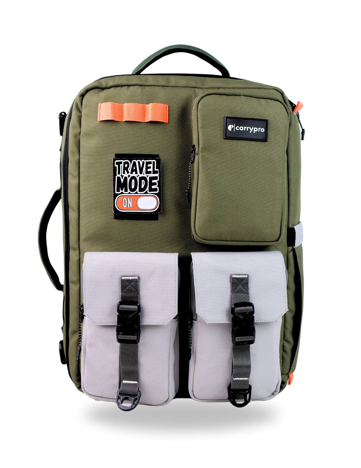 The Pro Overnighter 30 litre backpack/bag for travelling with Raincover