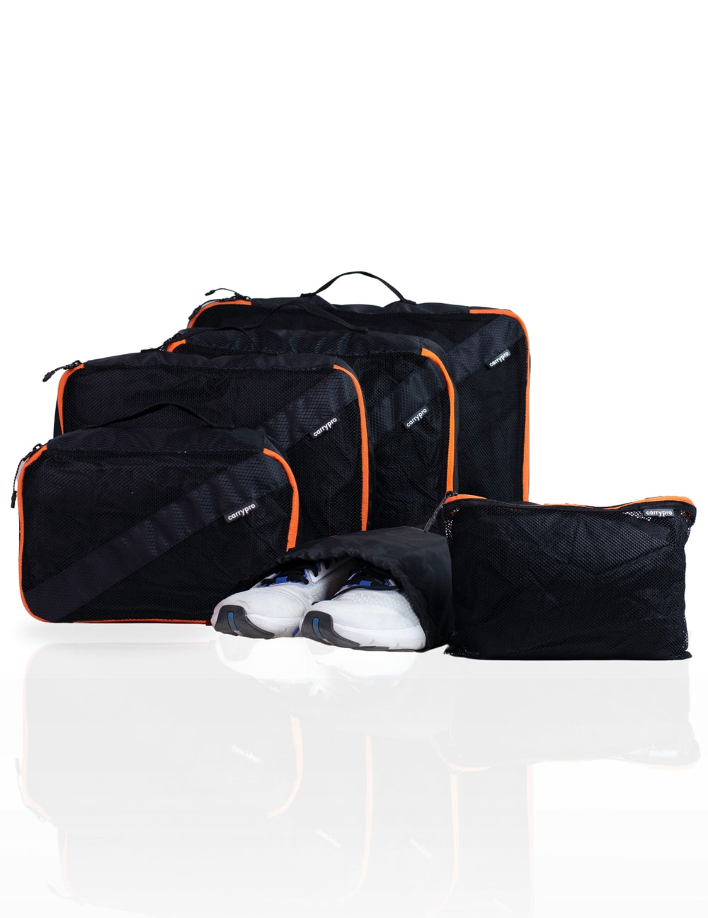 The Pro Packing Cubes for Travel Organiser (Set of 6)